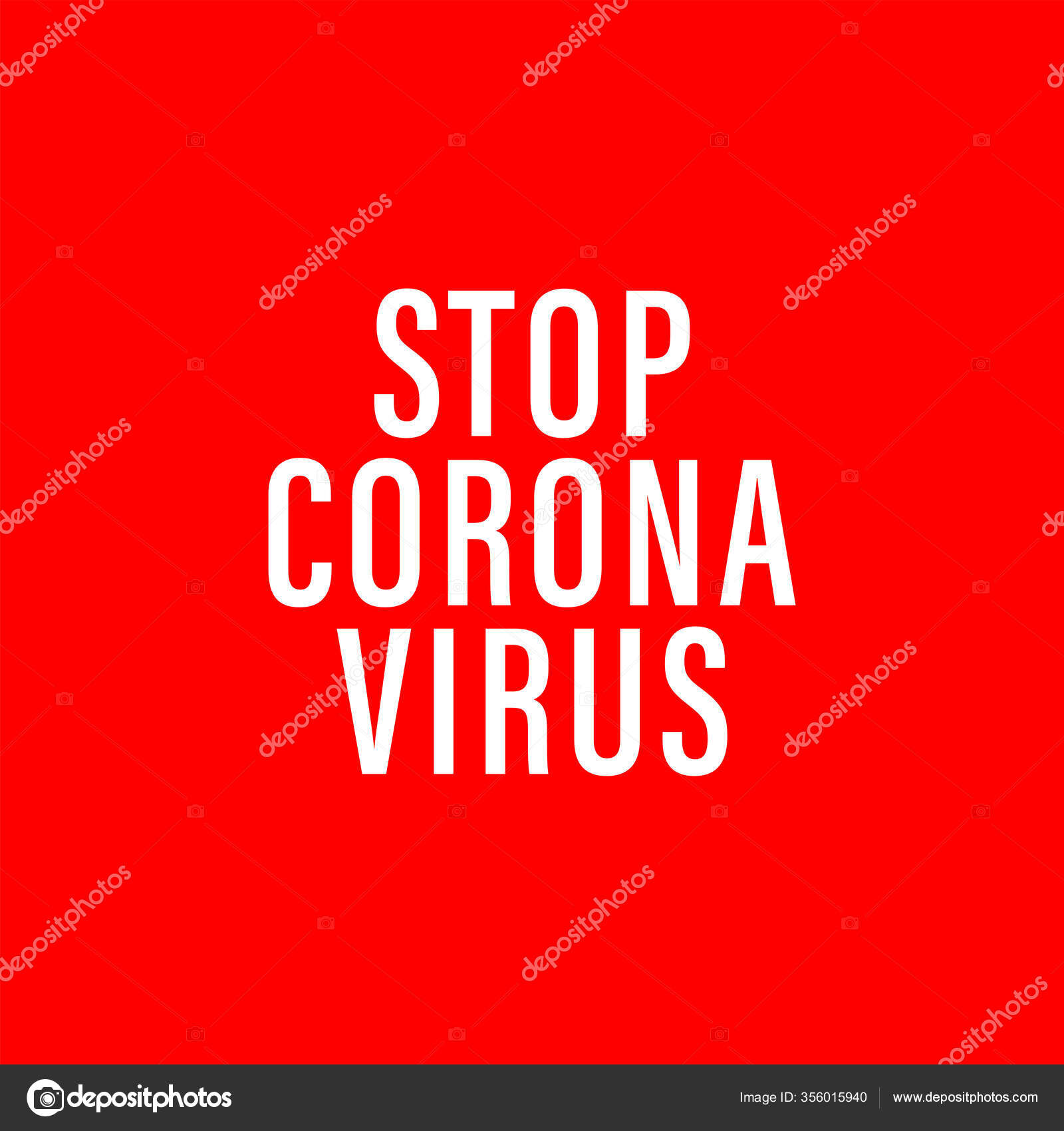 Stop Corona Virus 2020 Wuhan Virus Disease Virus Infections Prevention ...