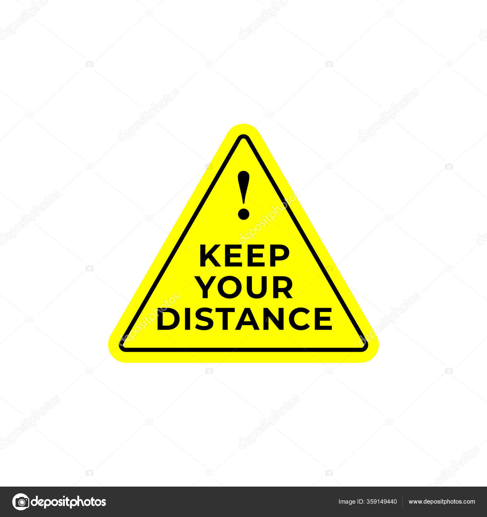 Keep Your Distance Social Distancing Keep Distance Public Society ...