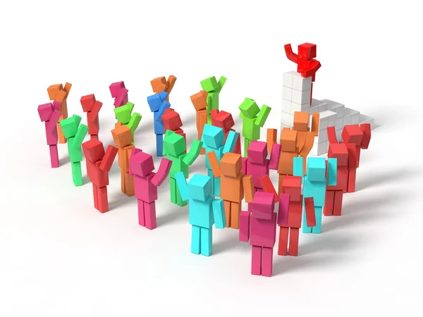 Simple 3d cubic characters stack. Stock Photo by ©kasezo2 106956644