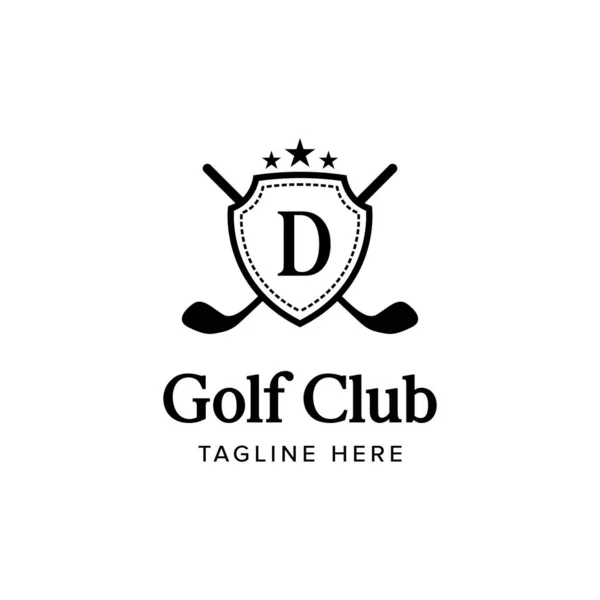 Vintage golf club emblem logo iconic. Branding for golf clubs, course ...
