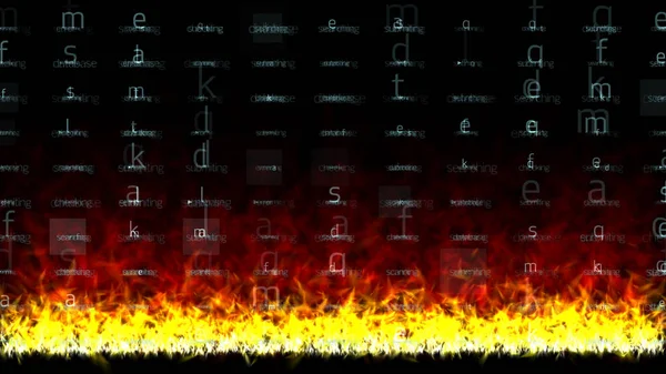 Burning alphabet Stock Photos, Royalty Free Burning alphabet Images ...