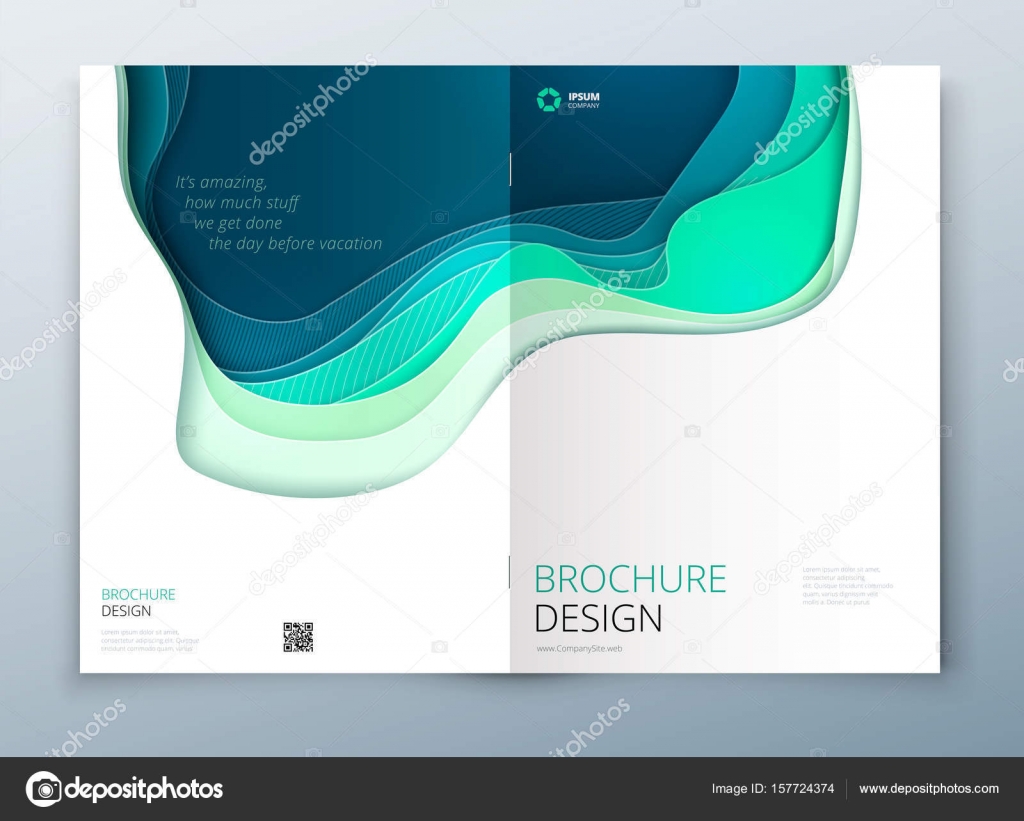Paper cut brochure design Stock Vector Image by ©GreatBergens #157724374