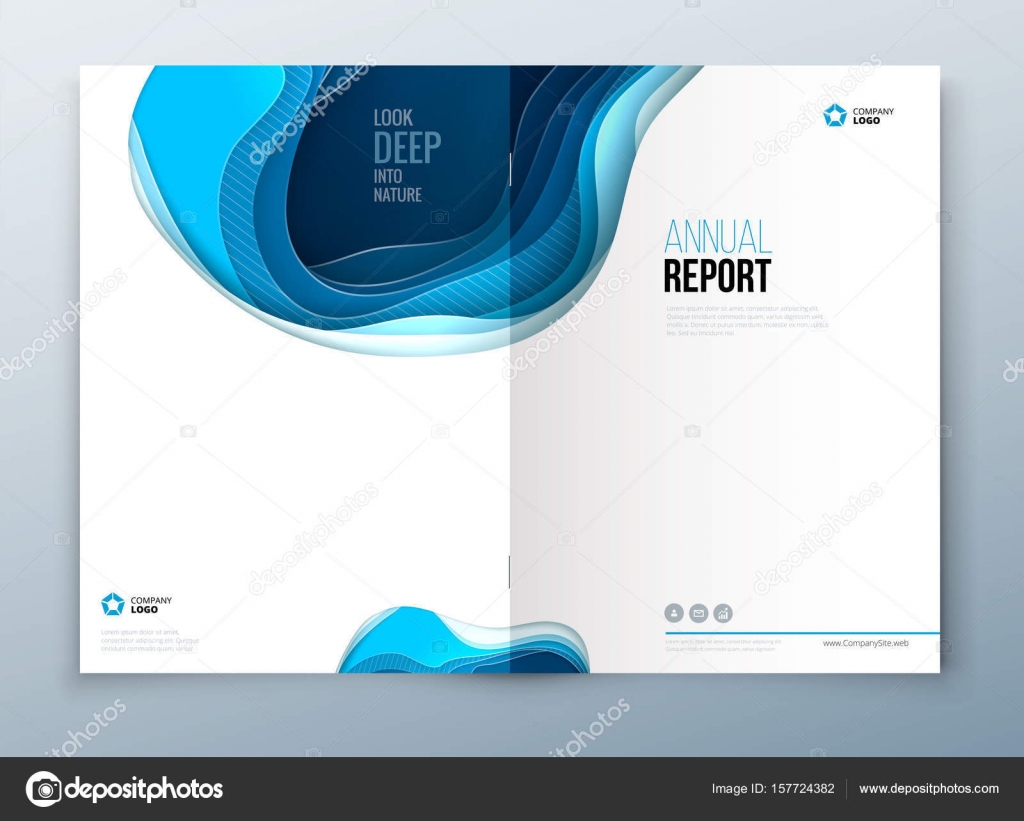 Paper carve abstract cover template Stock Vector Image by ©GreatBergens ...