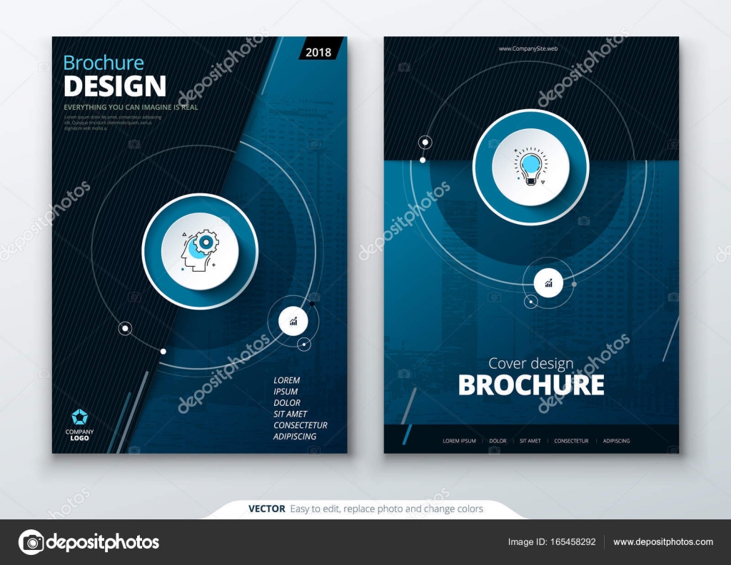 Cover set circle shape template Stock Vector Image by ©GreatBergens ...