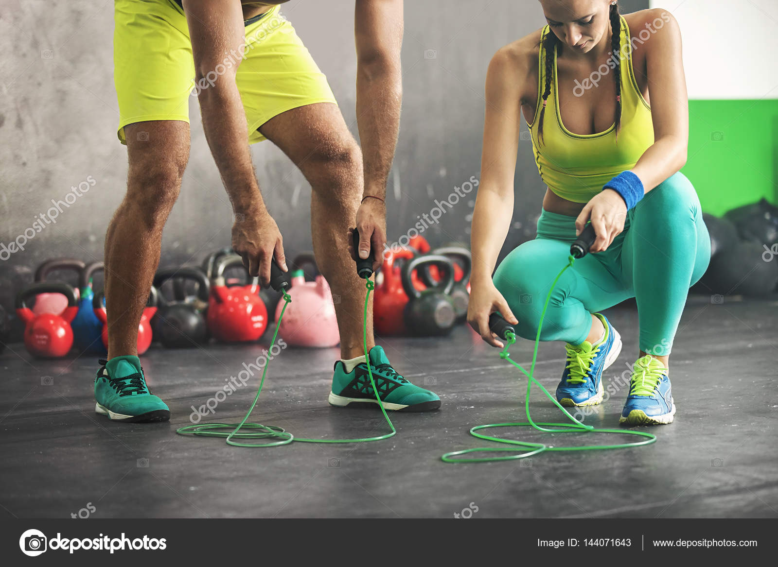 Training by rope Stock Photo by ©grki 144071643