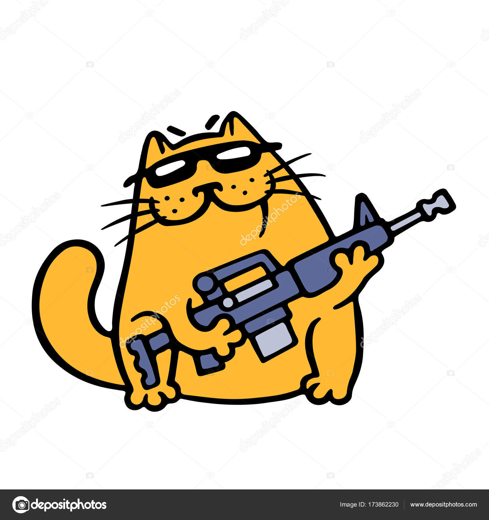 Gangster Cartoons With Guns