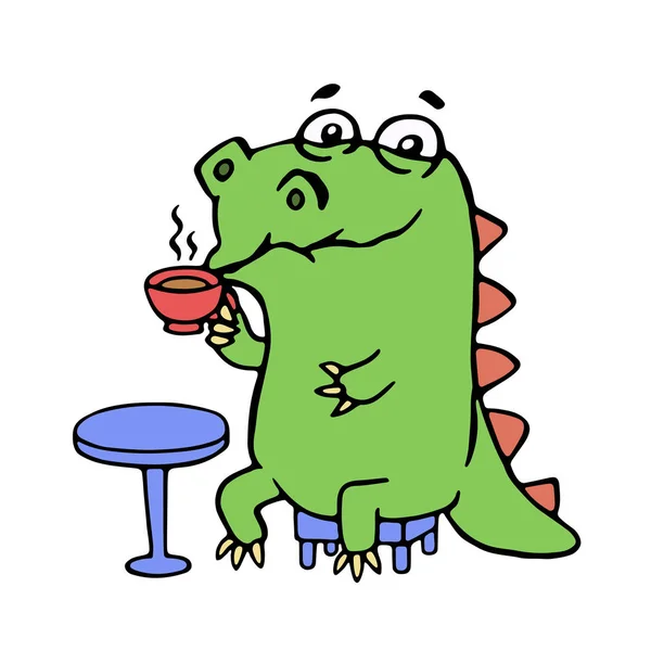 Fotos de Dinosaur drinking tea, imagem para Dinosaur drinking tea ...