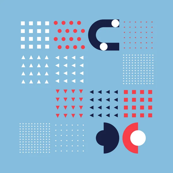 Digital Artwork Graphic Design Simple Vector Pattern Made Geometric Shapes Stock Vector Image by ...