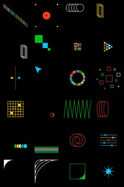 Digital Artwork Graphic Design Simple Vector Pattern Made Geometric Shapes Stock Vector Image by ...