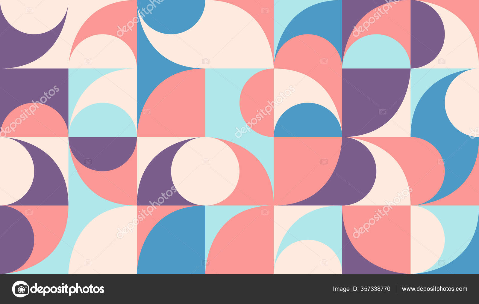Colorful Simple Geometric Patterns