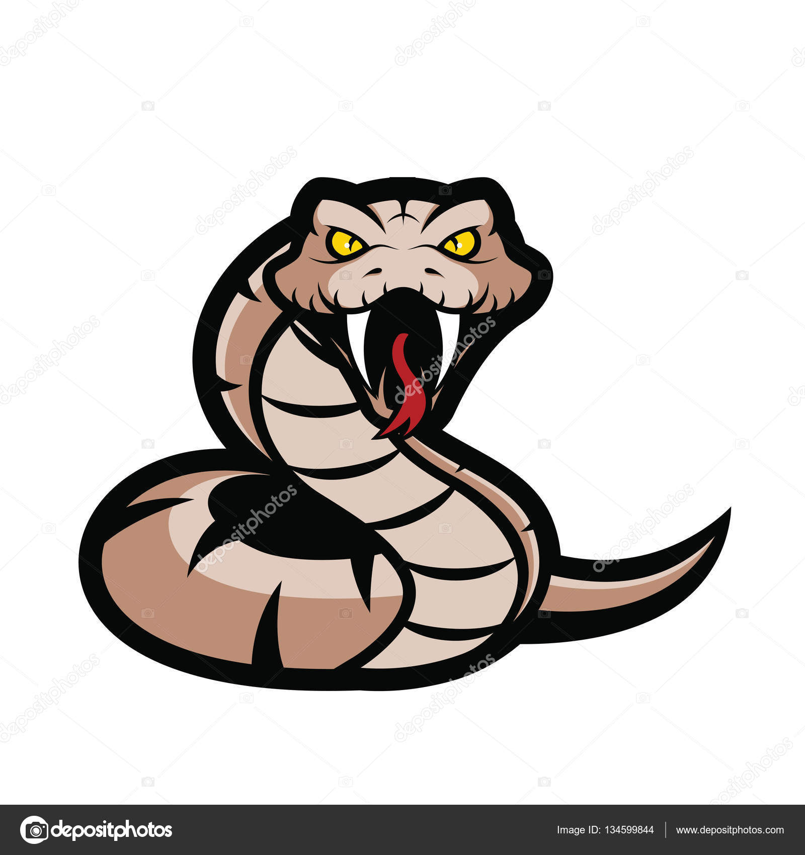 Viper Snake Cartoon