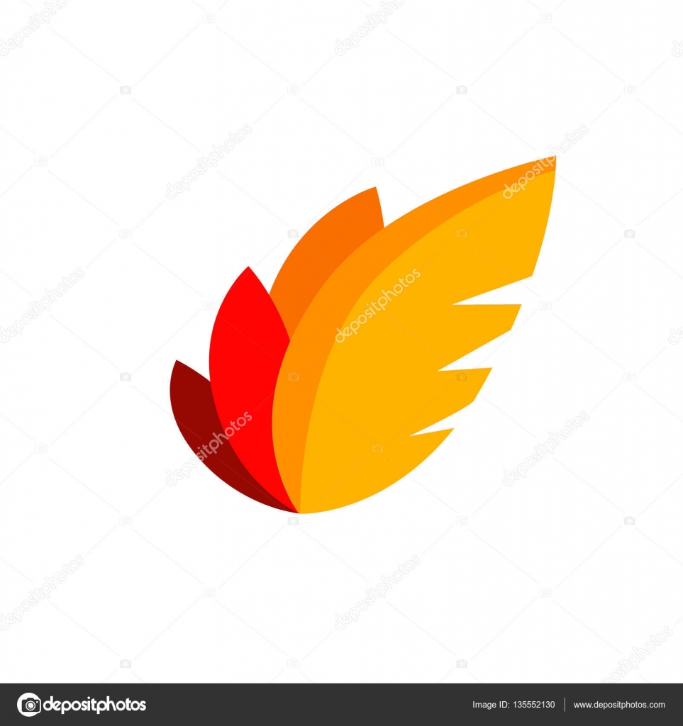 Feather Wing Logo Stock Vector Image by ©epictextures #135552130