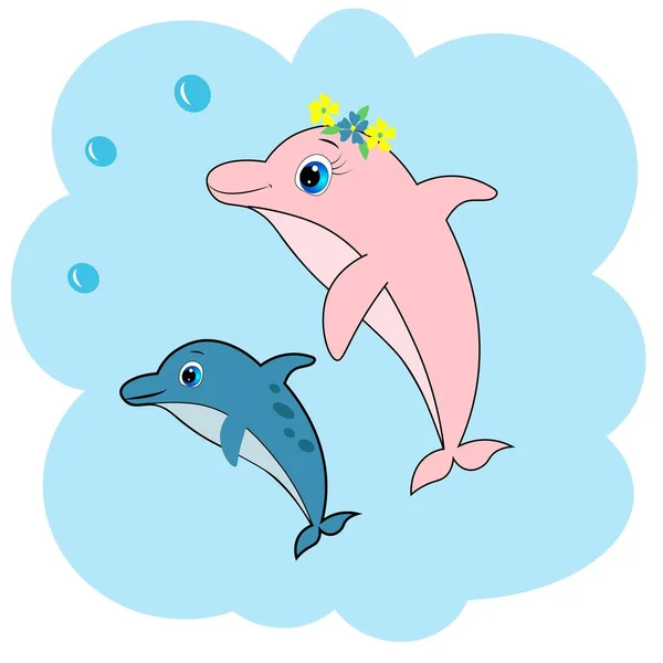 Dolphin cartoon Stock Photos, Royalty Free Dolphin cartoon Images ...