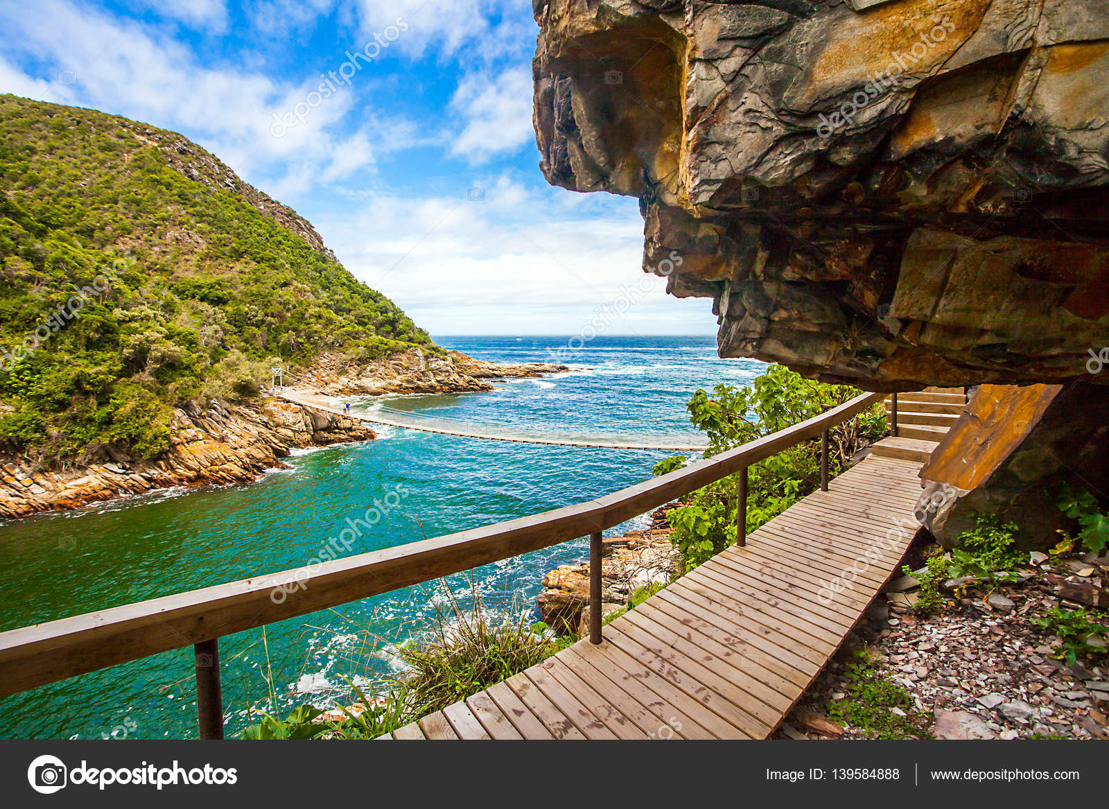 In the Tsitsikamma National Park South Africa Stock Photo by ...