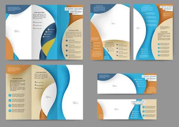Color abstract brochure template - Stock Image - Everypixel