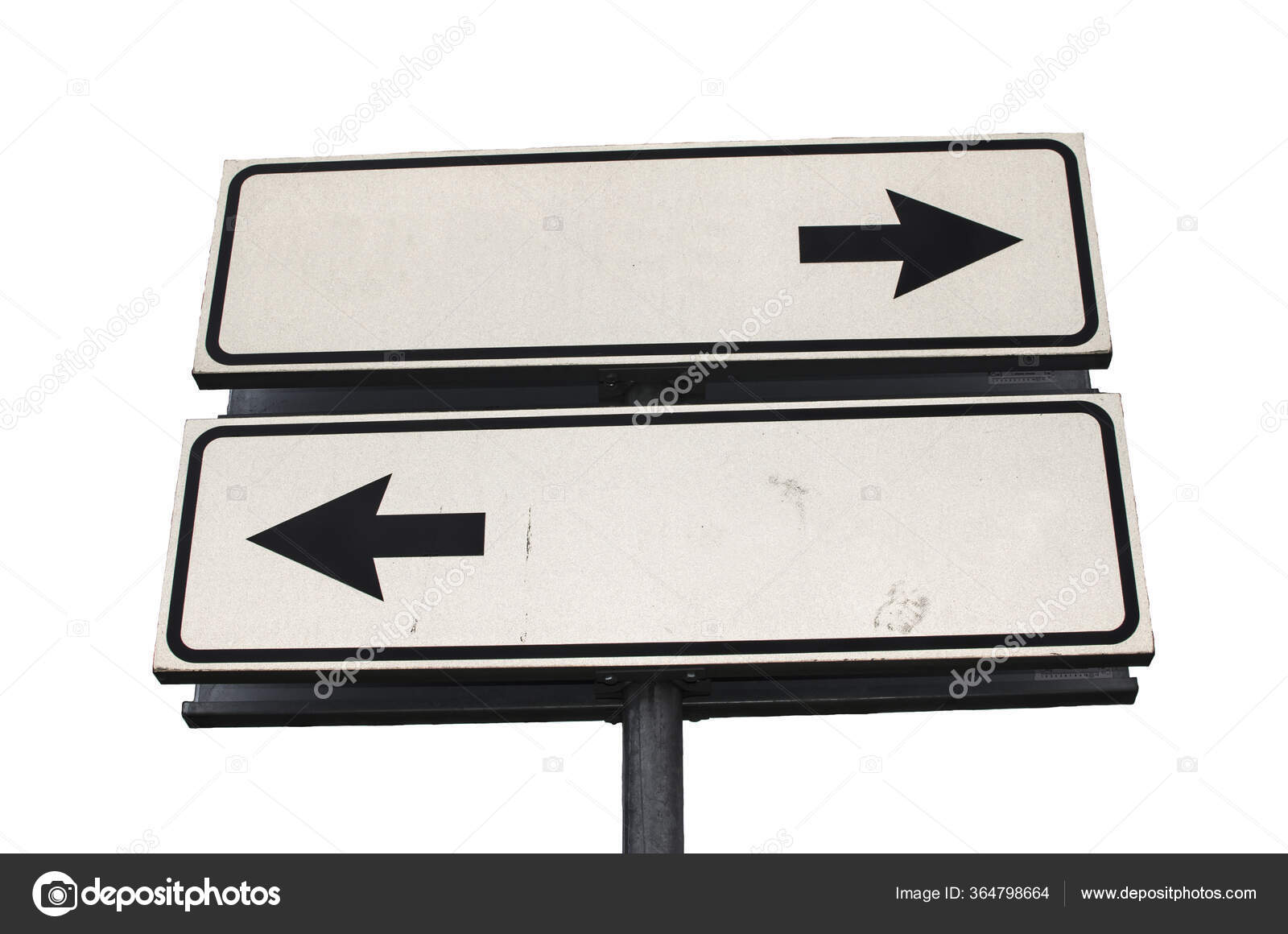 Blank Arrow Traffic Signs