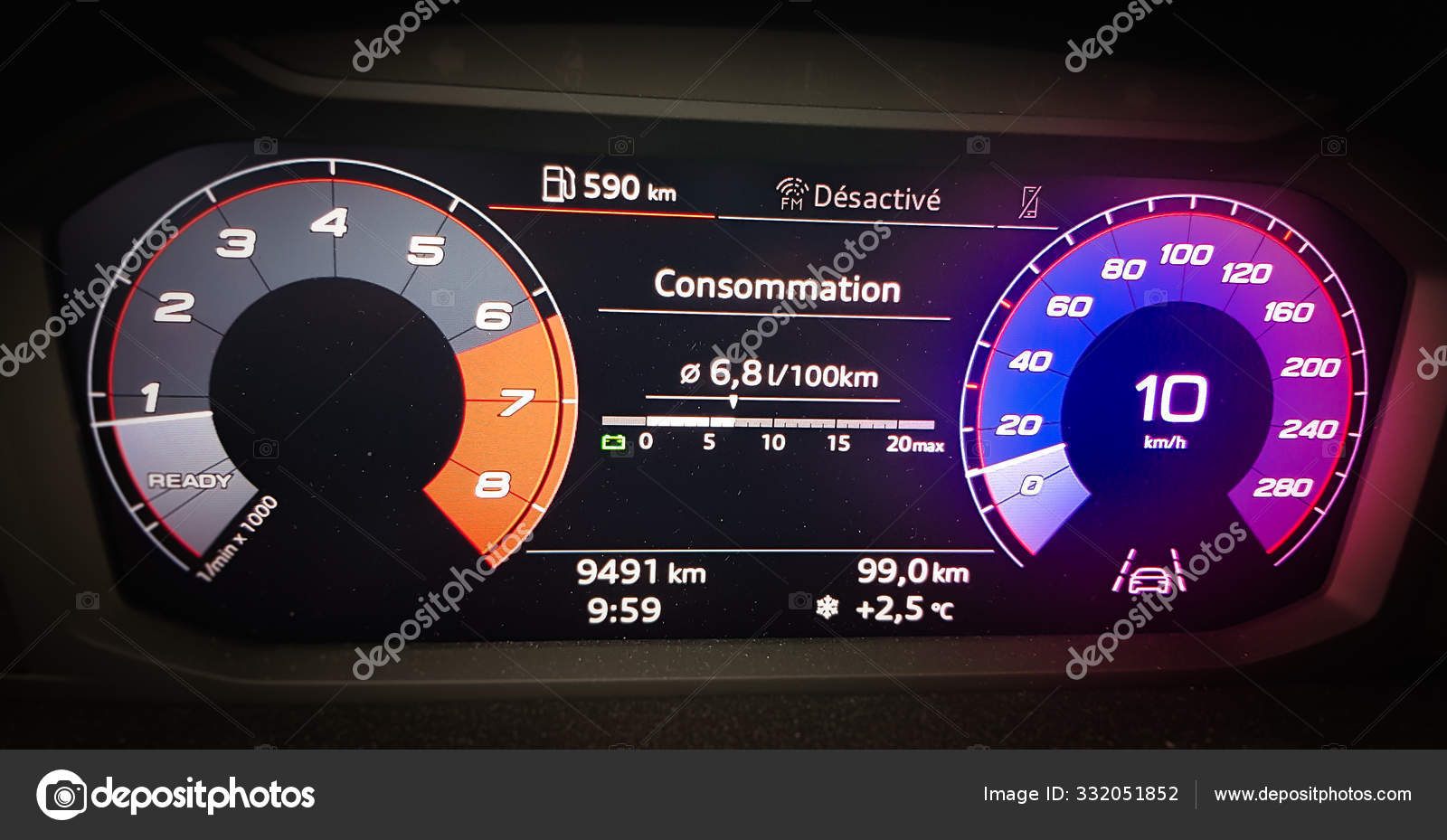 Car Digital Speedometer