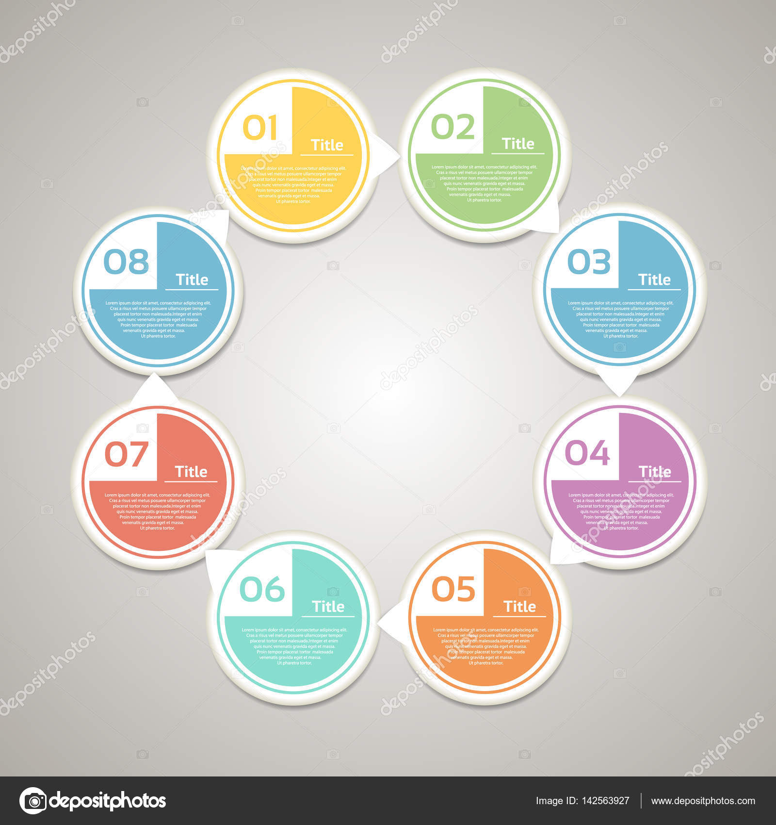 Template for diagram, graph, presentation and chart. Business co Stock ...