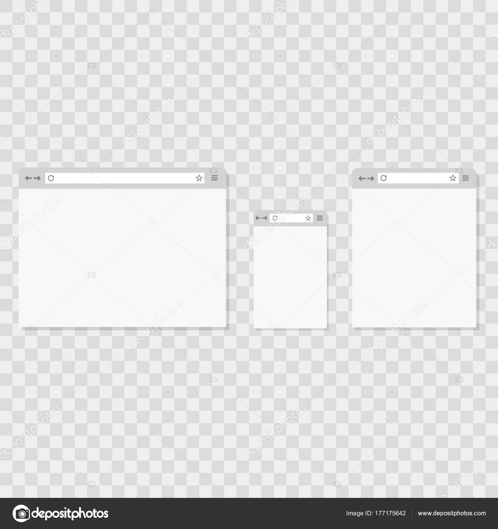 Internet browsers set Stock Vector by ©AndrOm 177175642