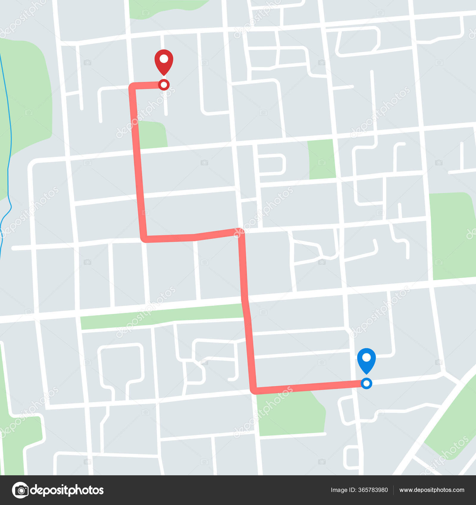 Mapa Gps Con Pines Fondo vector, gráfico vectorial © AndrOm imagen ...