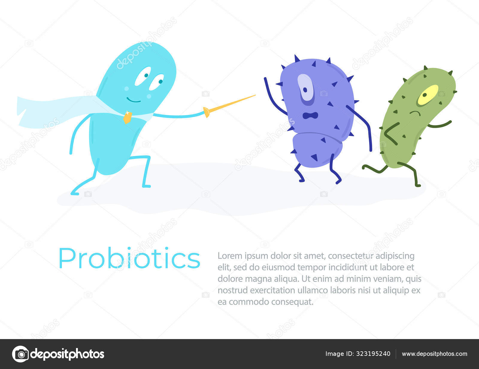 Probiotic Cartoon