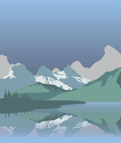 Cold landscape Vector Art Stock Images | Depositphotos