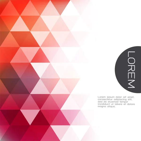 Colorful transparency and fade triangle background with white sp Stock ...