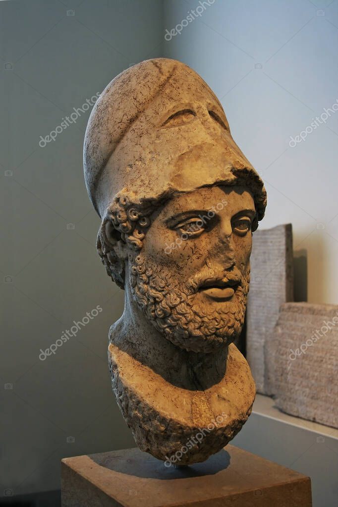 Berlín, Alemania, Exposición Museo Antiguo (Museo Altes) Retrato de ...