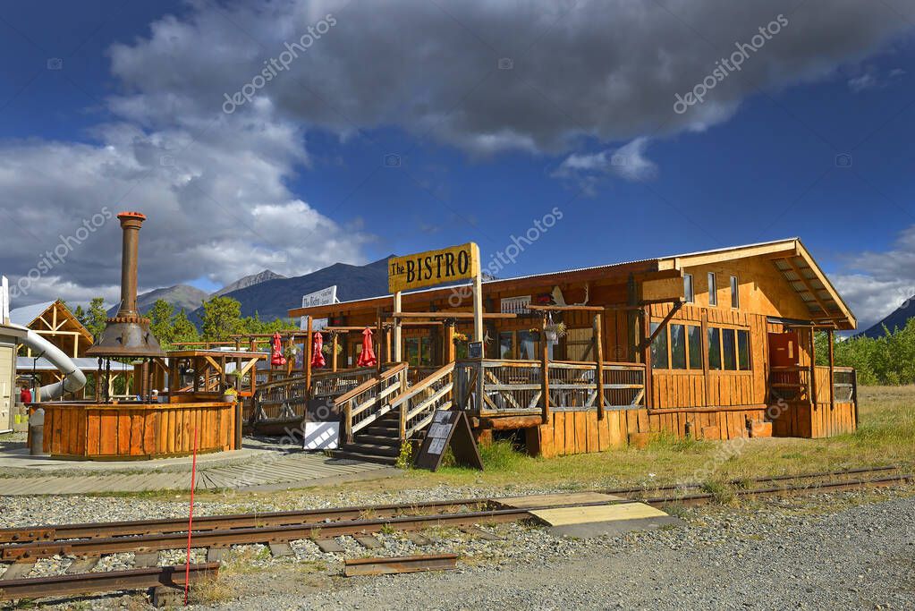 Calles y Casas en Carcross. Carcross, originalmente conocido como ...