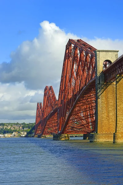Iconic Forth Bridge Unesco World Heritage Site Carries Rail Tracks ...