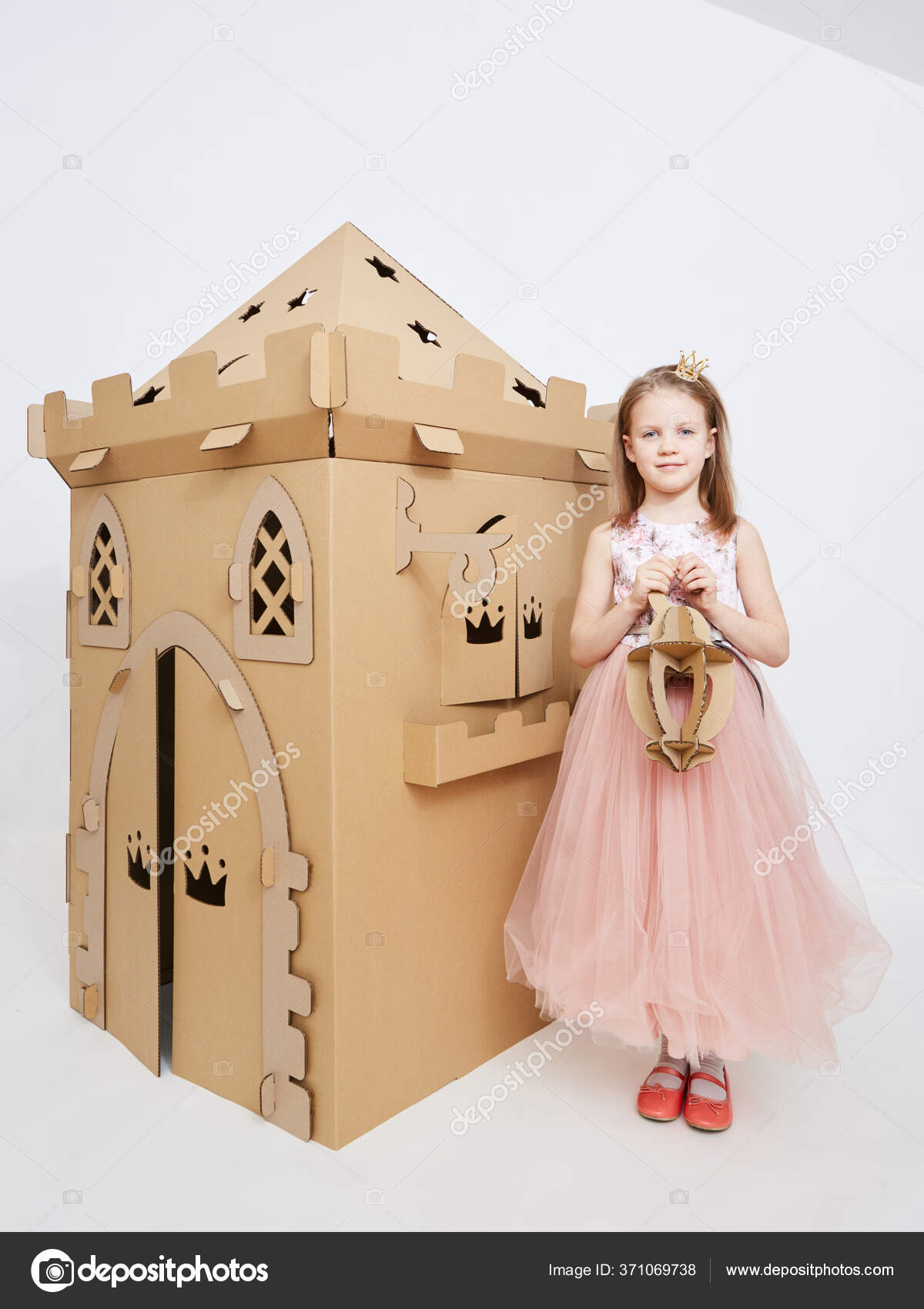Cardboard Princess Castle