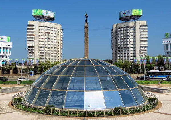 Almaty - The Republic Square – Stock Editorial Photo © venakr #151191024
