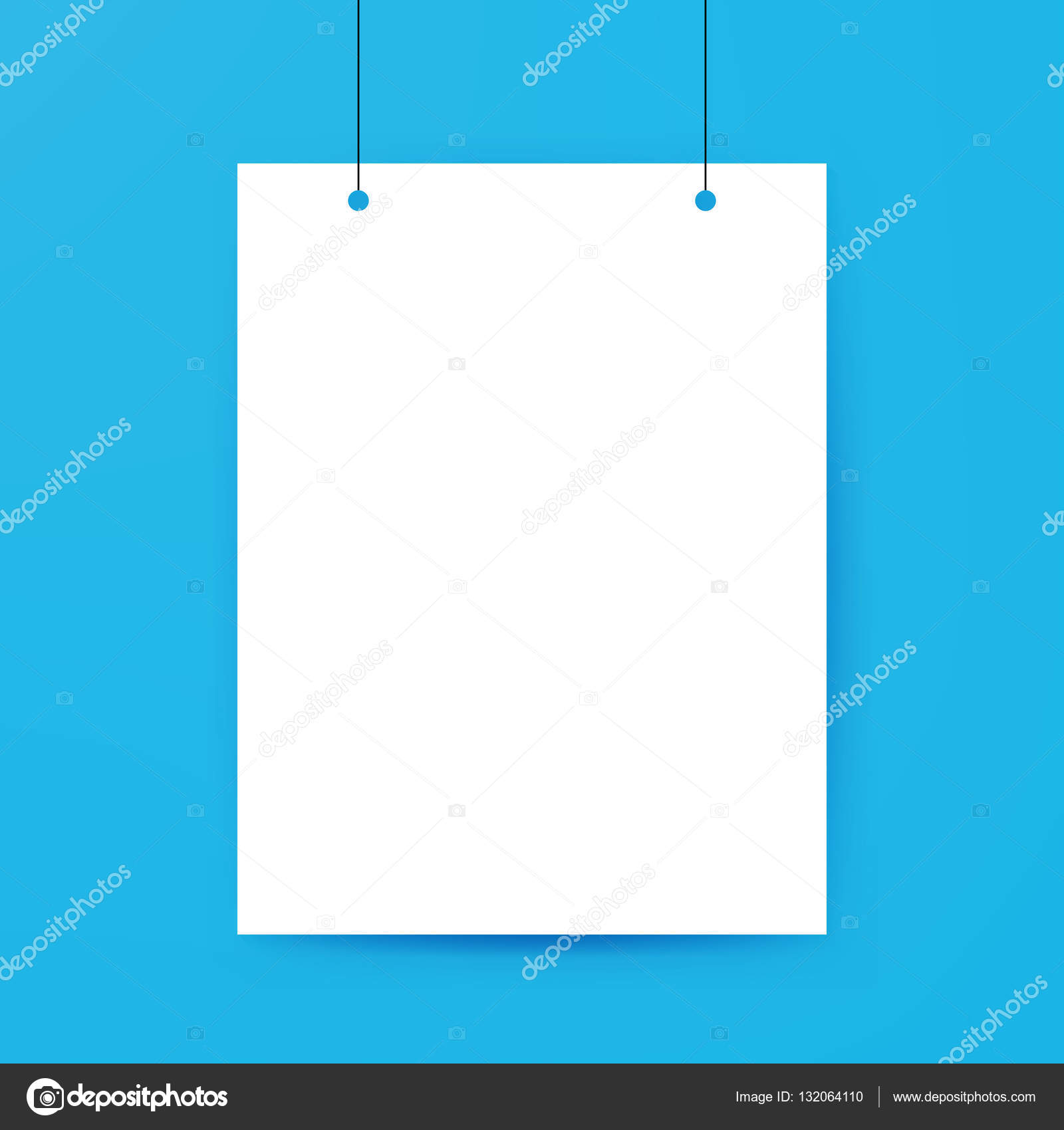 Printable Template Blank Poster Poster Kosong Templat | PosterMyWall