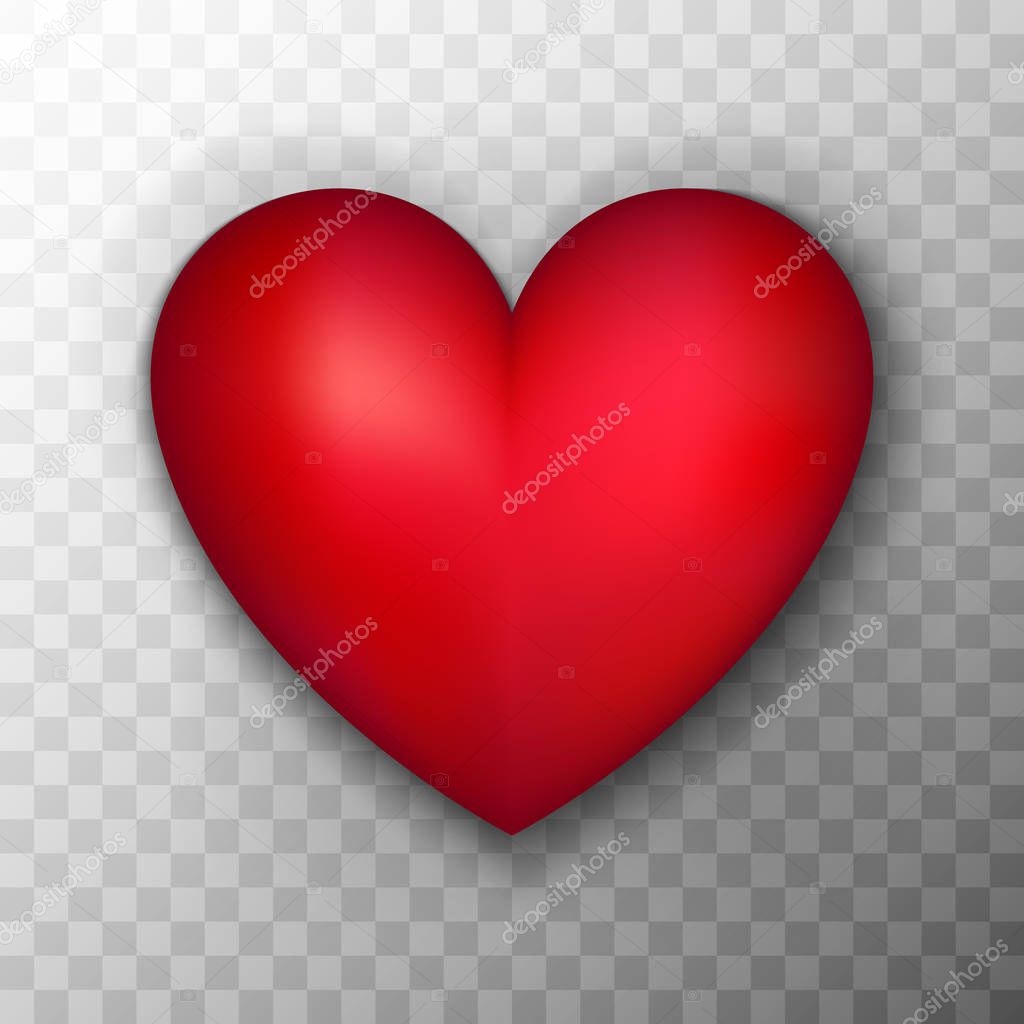 Corazón rojo Fondo transparente Vector de Stock de ©Anna_leni 180725832