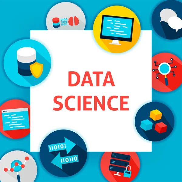 Data Science Banner Design Stock Vector by ©Anna_leni 314691814