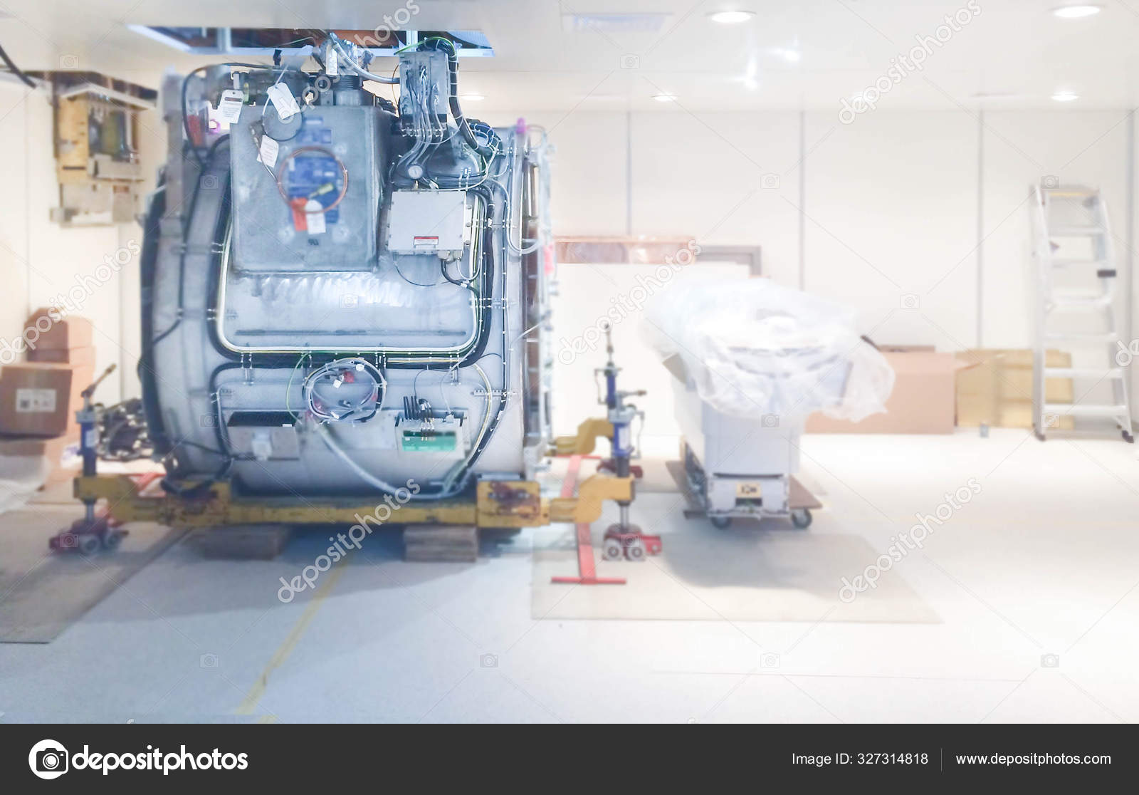 Installation Mri Scanner Radiology Unit Stock Photo by ©samunella 327314818