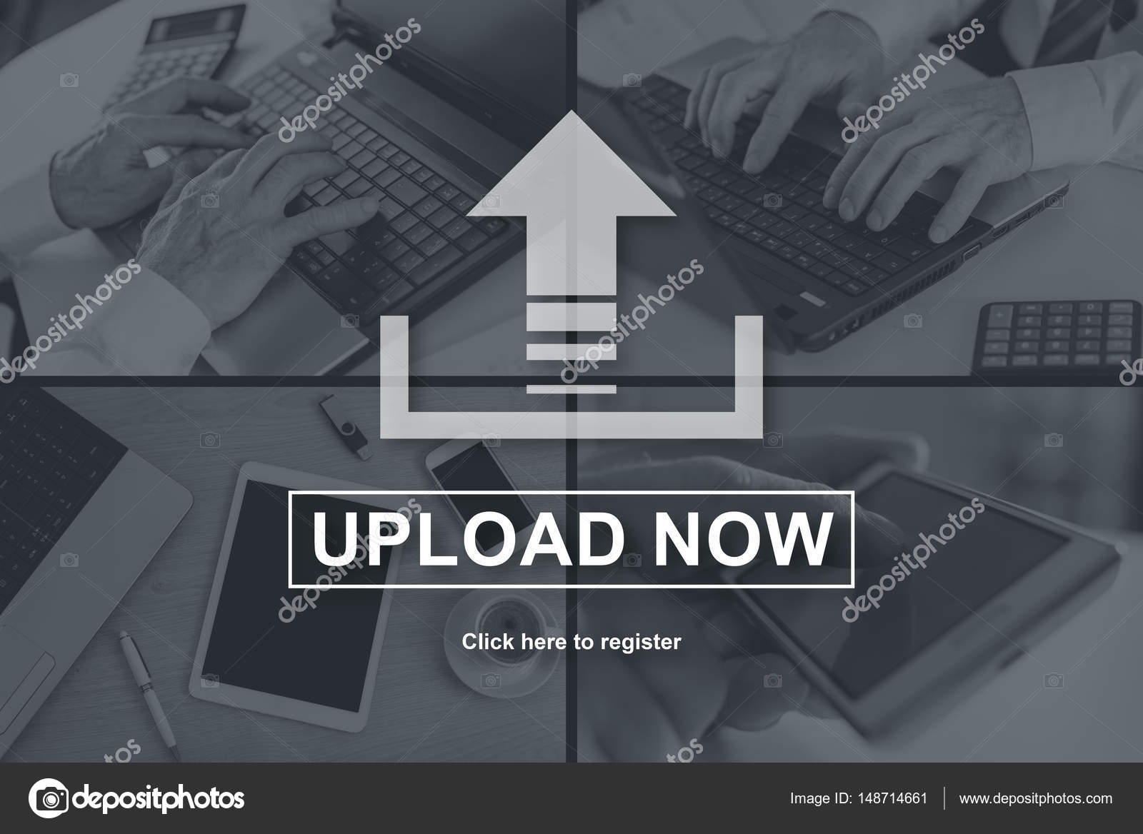 Concept of upload — Stock Photo © thodonal #148714661