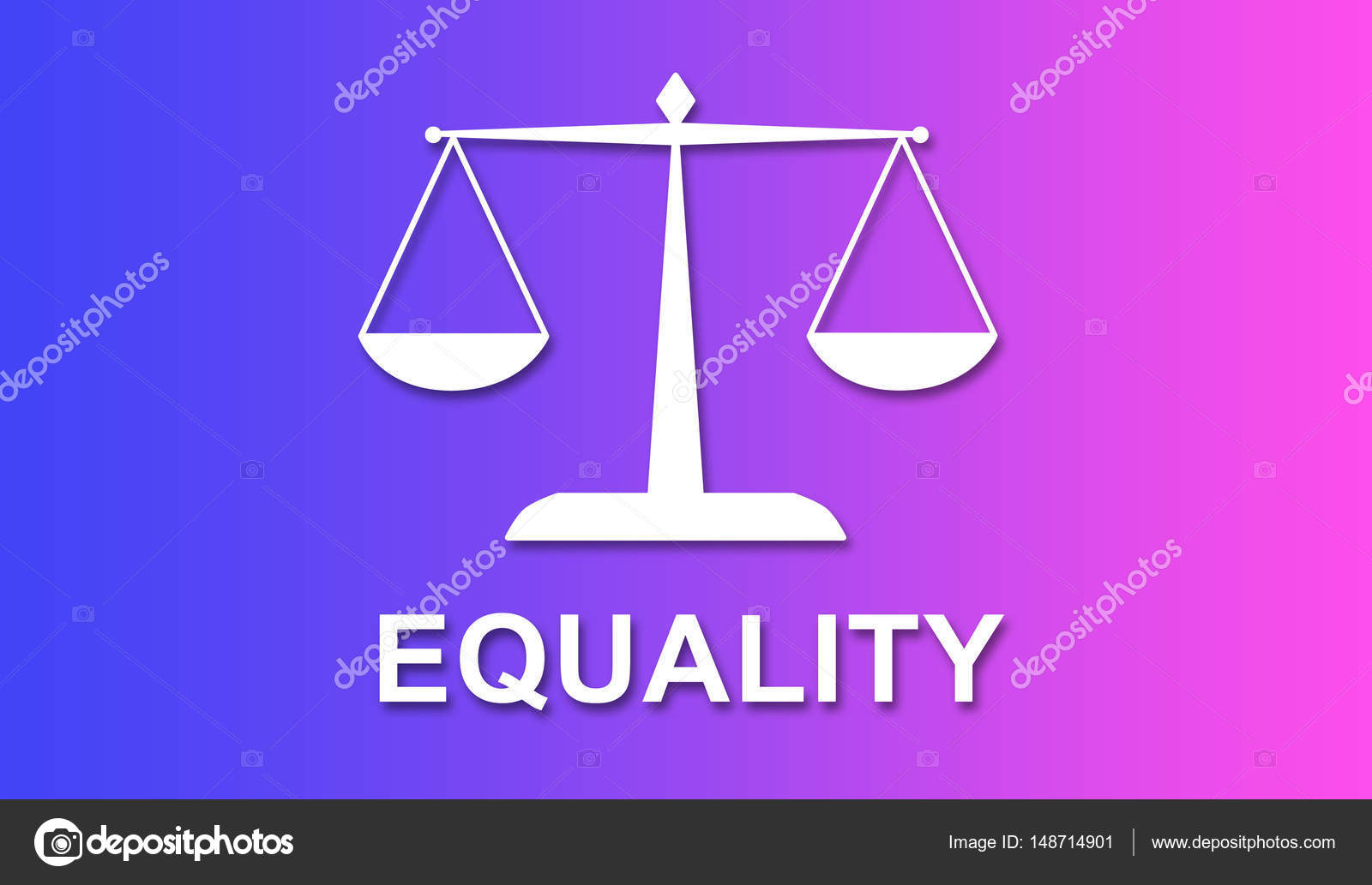 Concept of equality — Stock Photo © thodonal #148714901