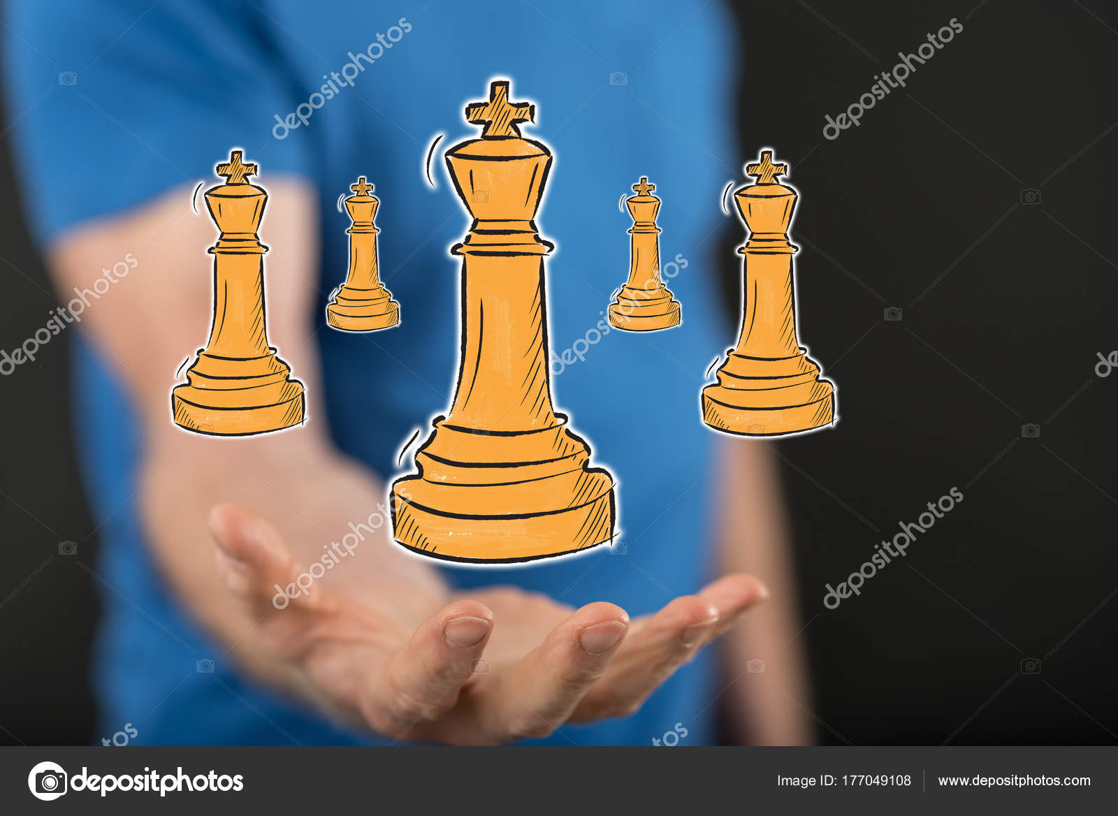Concept of strategy — Stock Photo © thodonal #177049108
