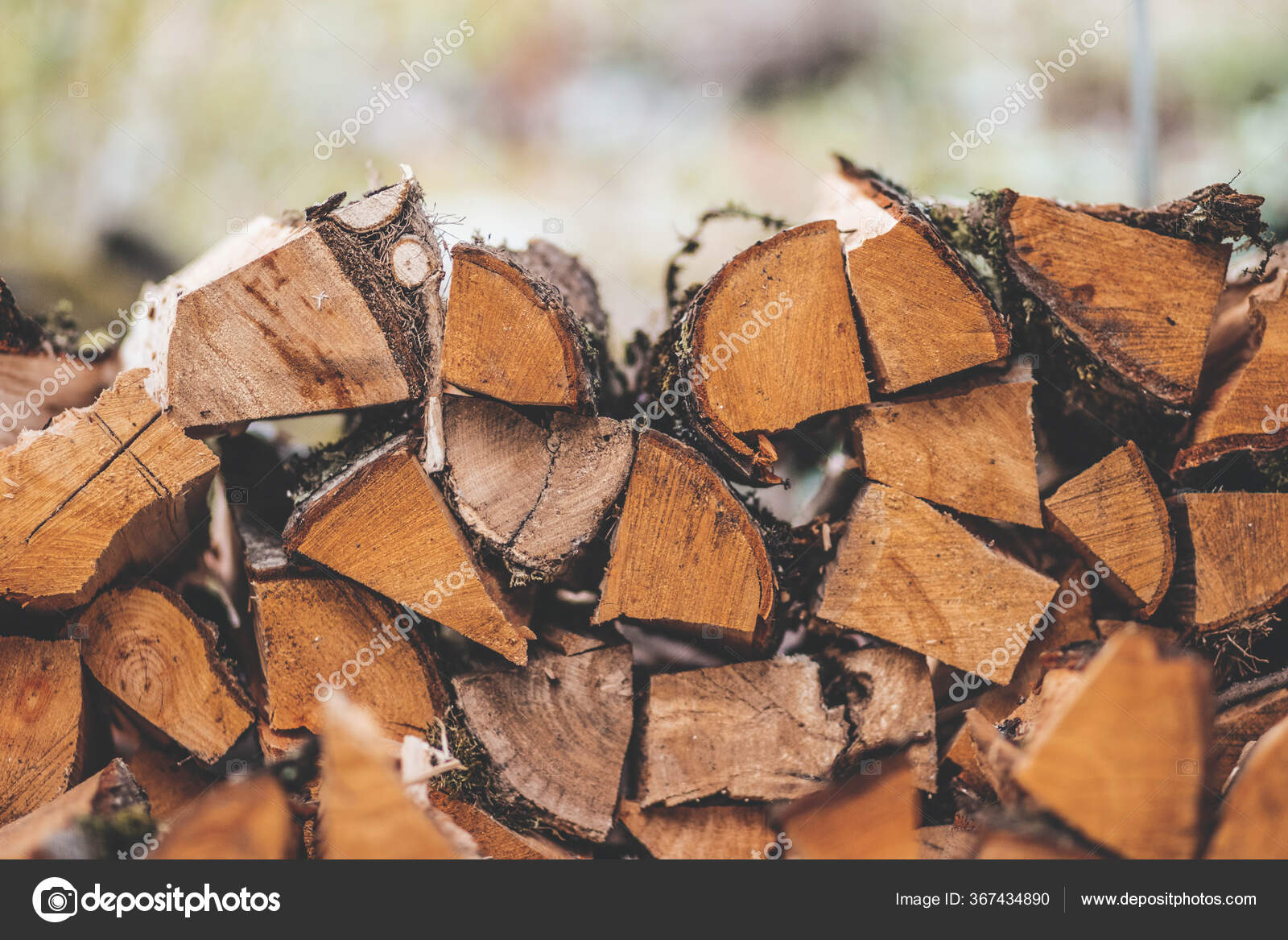Beautiful Log Chopped Firewood Stock Photo by ©kuzinanina84@mail.ru ...