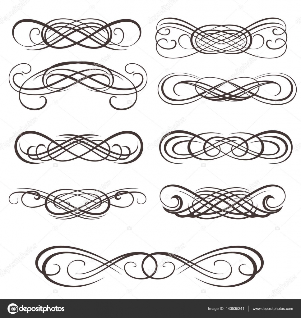 Infinity symbols set Stock Vector by ©Ksyshakiss 143535241