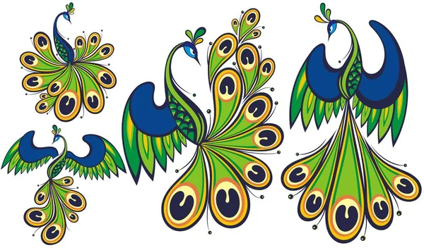 Hungarian folk vector motives — Stock Vector © Tupia #11068396