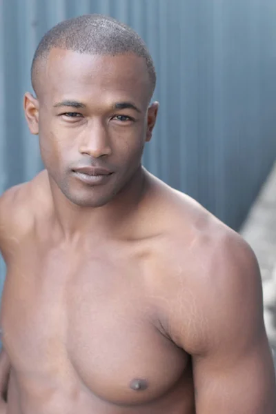 African man with a great body type - Stock Image - Everypixel