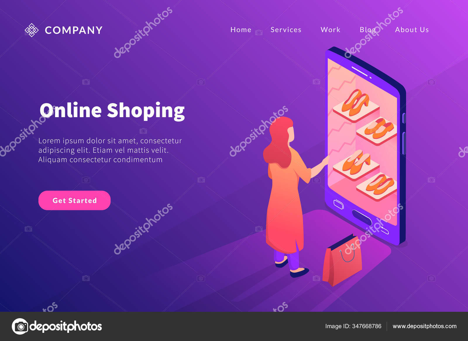 Onlineshoppinglogoskabeloner