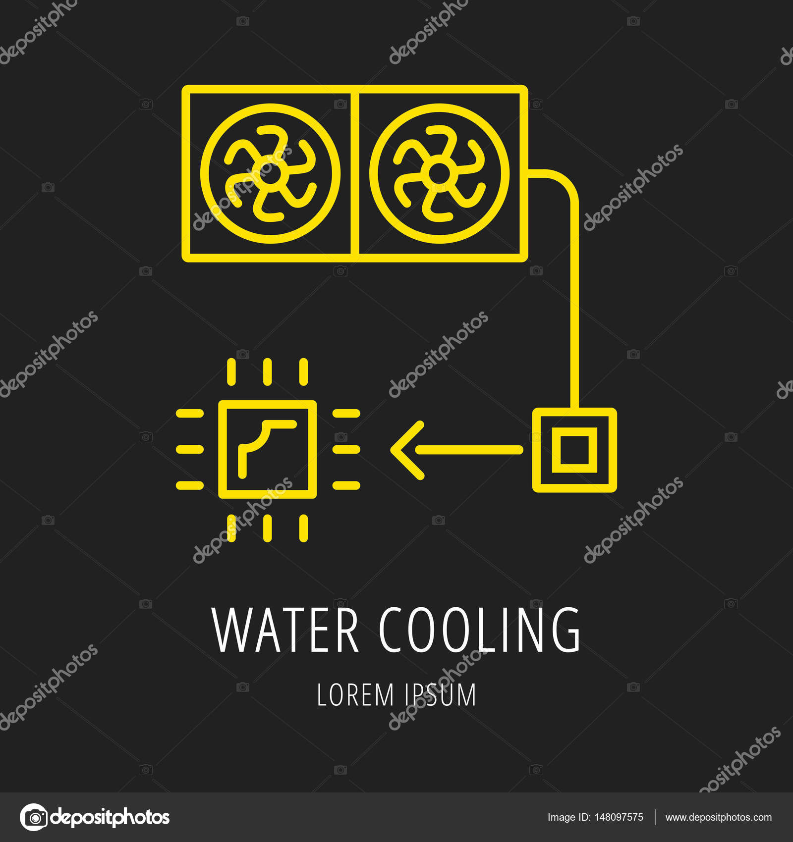 Logo PC Upgrading Stock Vector by ©andrei45454 148097575