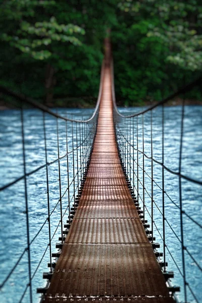 Rope Bridge Close Up — Stock Photo © albund #11602865