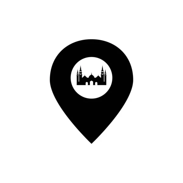 122 Mosque icon map pin Vector Images, Mosque icon map pin ...