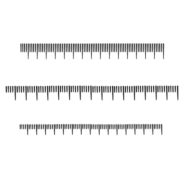 Measuring Scale Markup Rulers Vector Illustration Icon Stock Vector ...