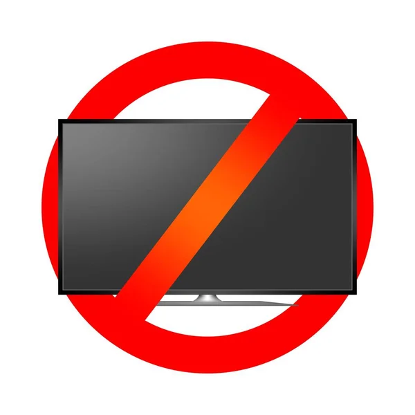 Evitar para assistir tv imágenes de stock de arte vectorial | Depositphotos