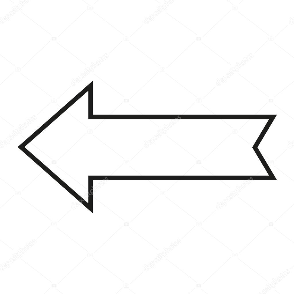 Simple arrow icon — Stock Vector © AngBay #148558217